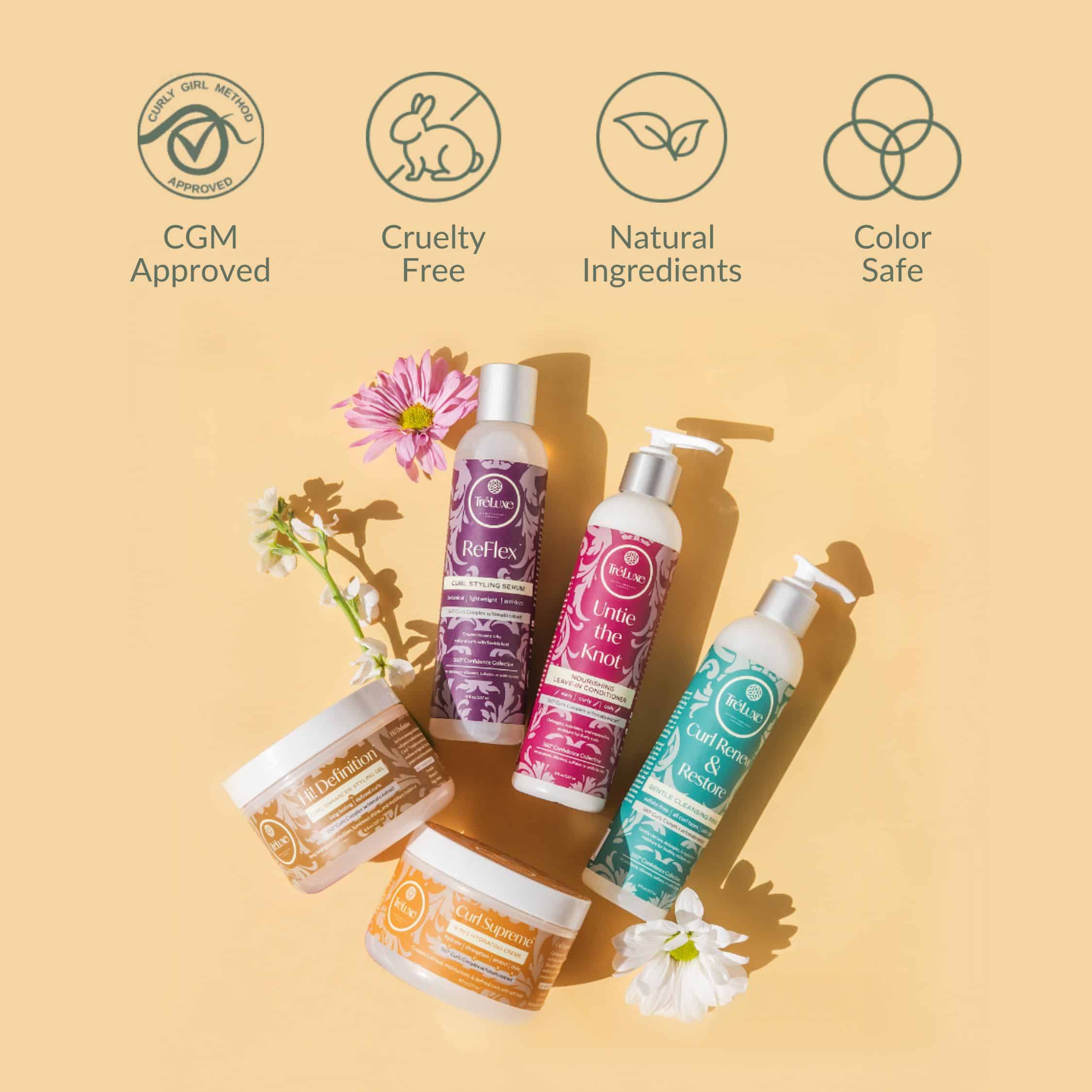 TréLuxe 360° Curls Collection Bundle | CURLY HAIR PRODUCTS